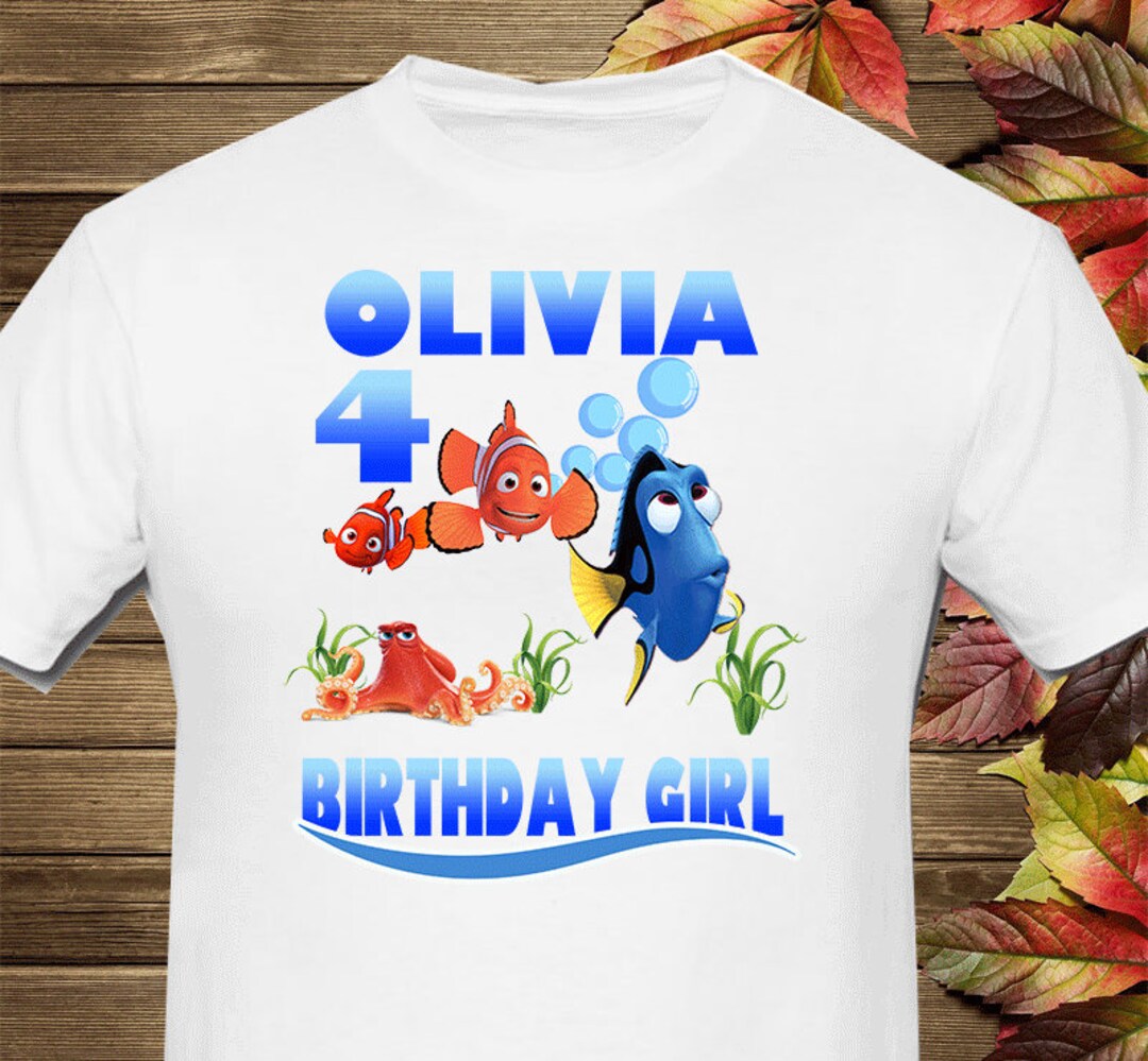 Printable Finding Dory Nemo Iron on Transfer - Etsy