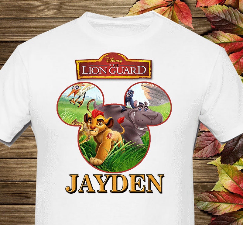 Printable Lion Guard Iron on Transfer - Etsy