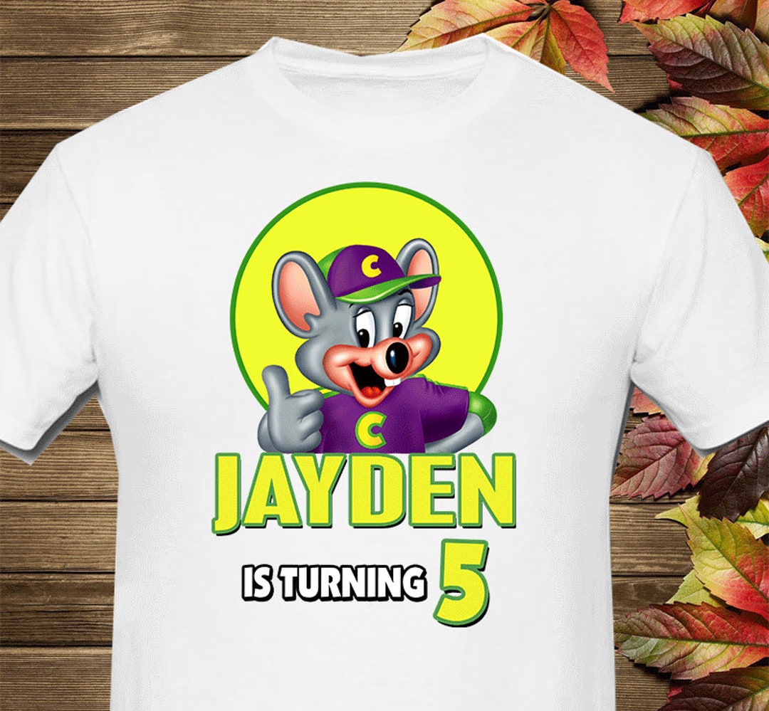 Printable Chuck E Cheese Iron on Transfer - Etsy