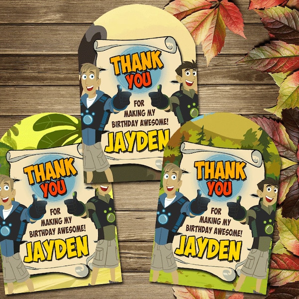 Wild Kratts Stickers - Etsy