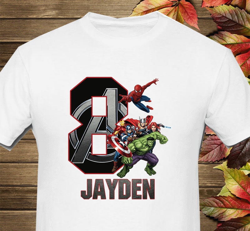 Printable Avengers Iron on Transfer - Etsy