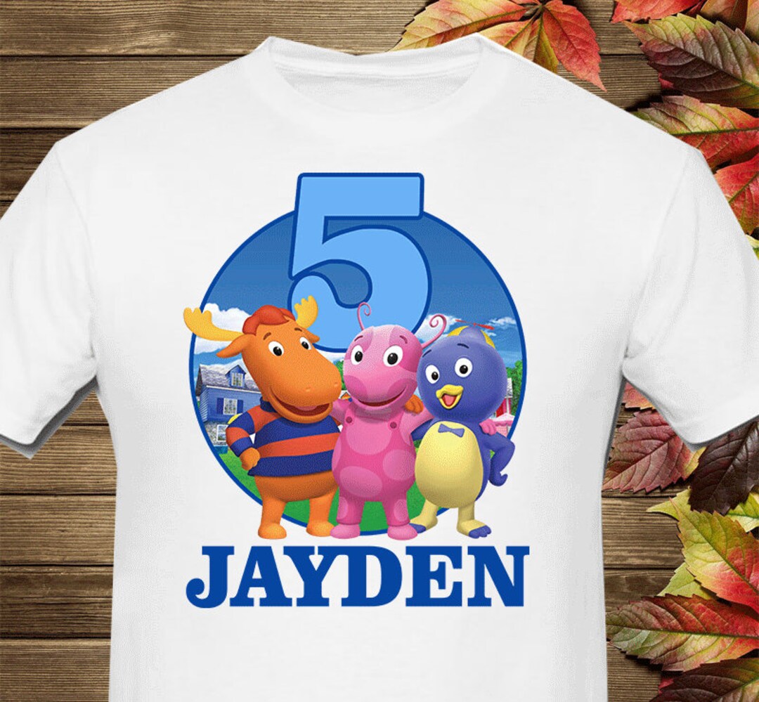 Printable the Backyardigans Iron on Transfer - Etsy