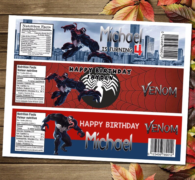 Printable Venom Bottle Labels - Etsy