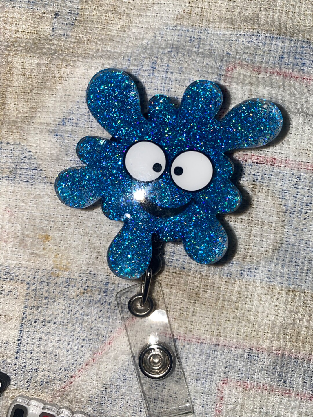 As Is Germ Retractable Badge Reel, Nurse ID Holder, RN Key Card ...