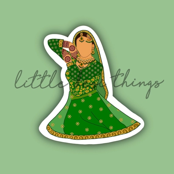 Bollywood Sticker: Madhuri waterproof | Etsy