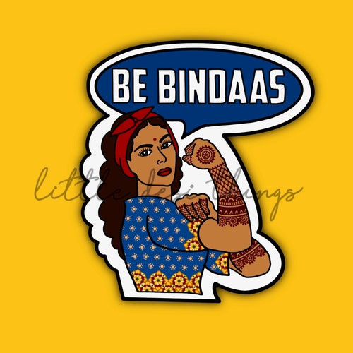 Desi Sticker: Nimbu-mirchi waterproof - Etsy
