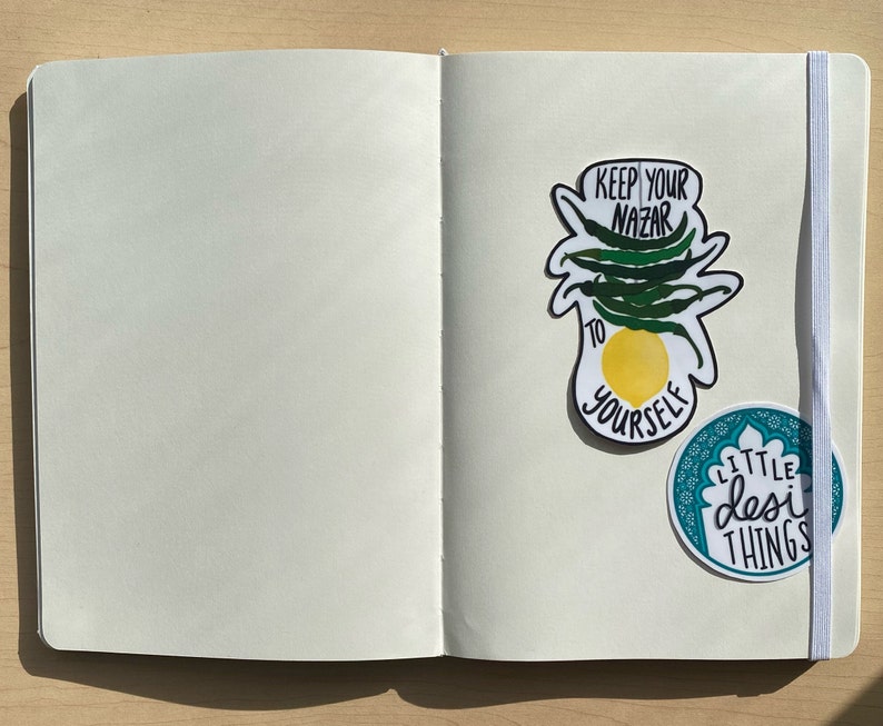 Desi Sticker: Nimbu-mirchi waterproof - Etsy