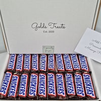 Custom Personalized Printable Snickers Bar Box Label | Canva Template ...