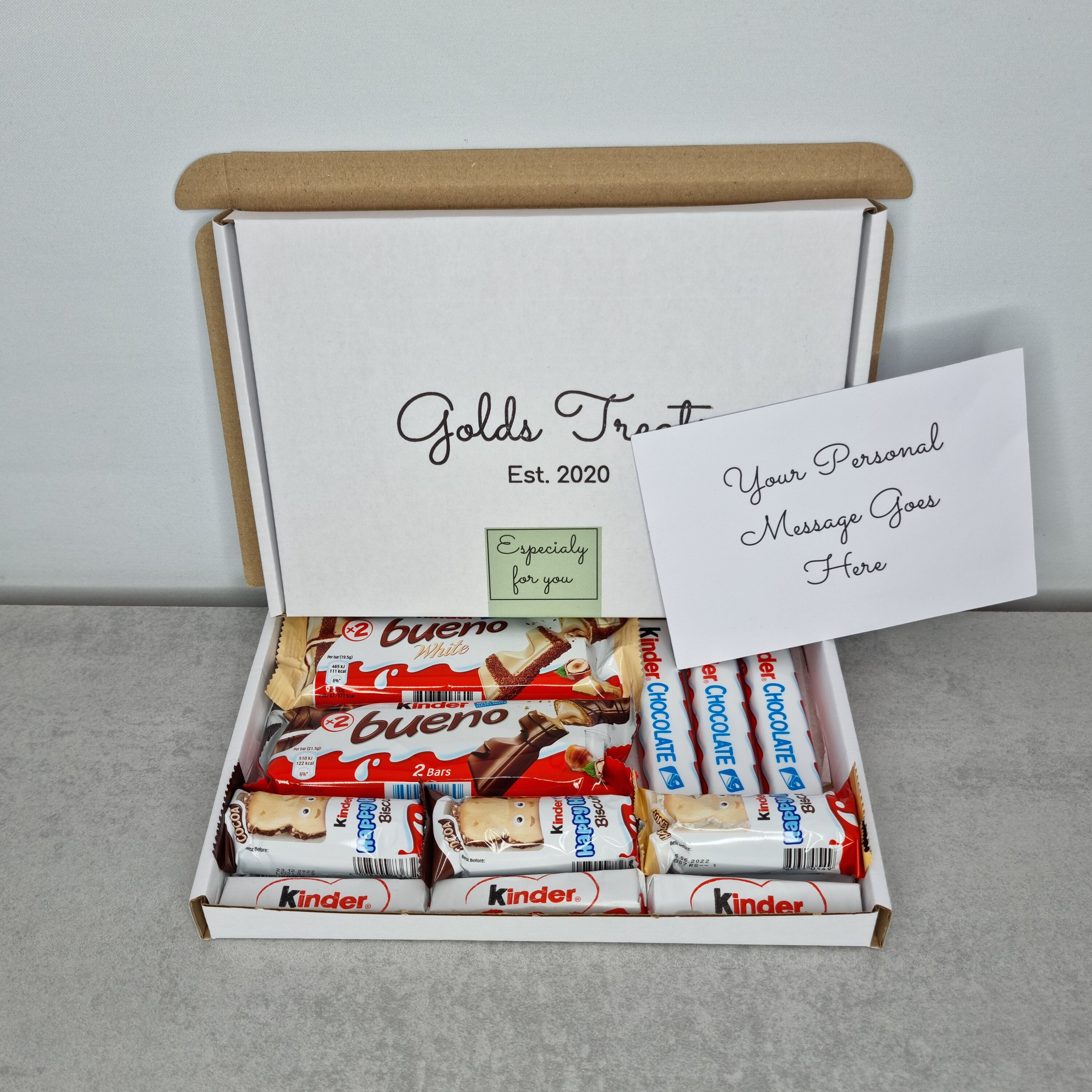 Kinder Selection Box Bueno Hippo Hazelnut Ferrero Chocolate - Etsy UK