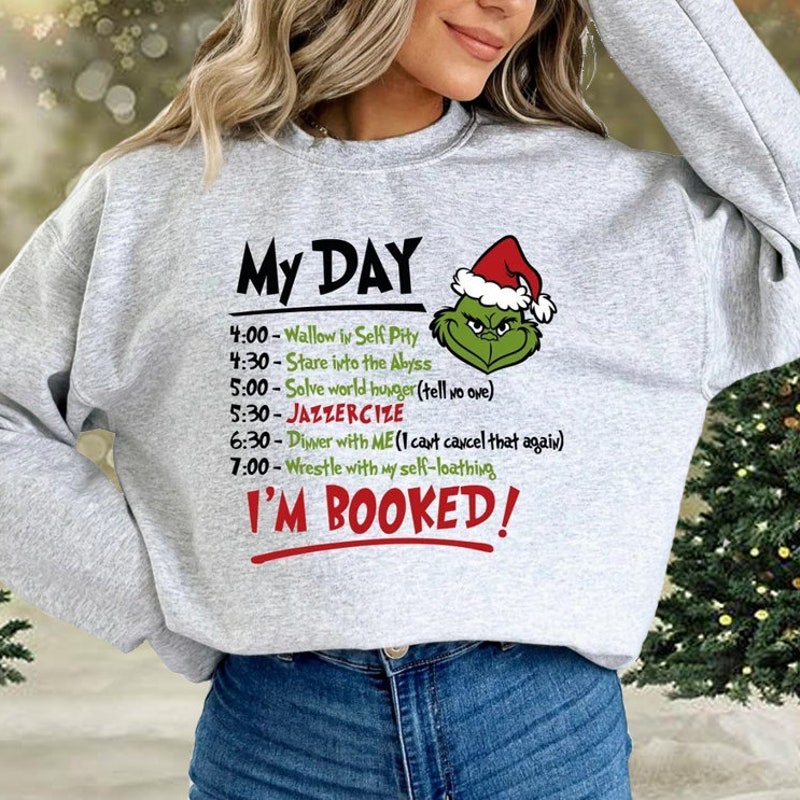 Grinch Jumper - Etsy UK