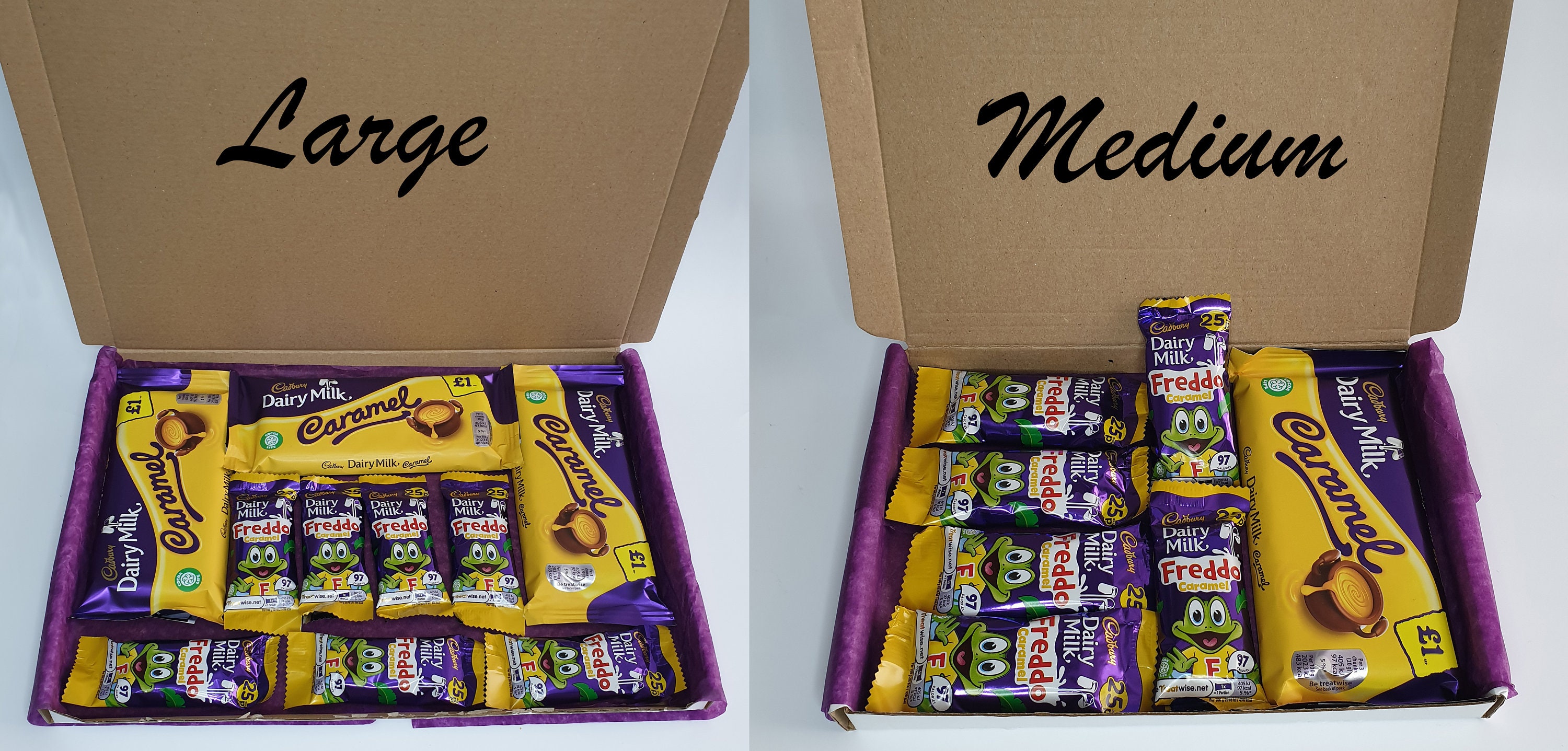 Send a Cadbury Crunchie Box Hamper Treat with FREE | Etsy
