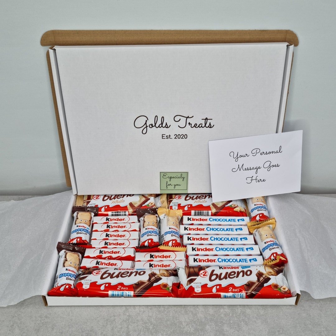 Kinder Selection Box Bueno Hippo Hazelnut Ferrero Chocolate Treat FREE ...