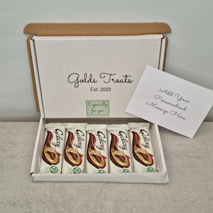 Galaxy FULL-SIZED BARS Mars Gift Set Box Chocolate Treat With Message ...