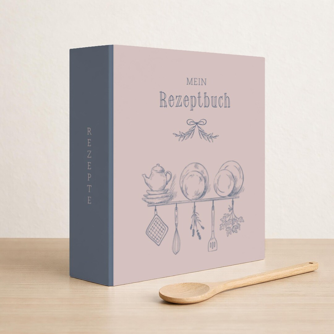 Customizable Recipe Folder | Printed Recipe Folder as a Recipe Book ...