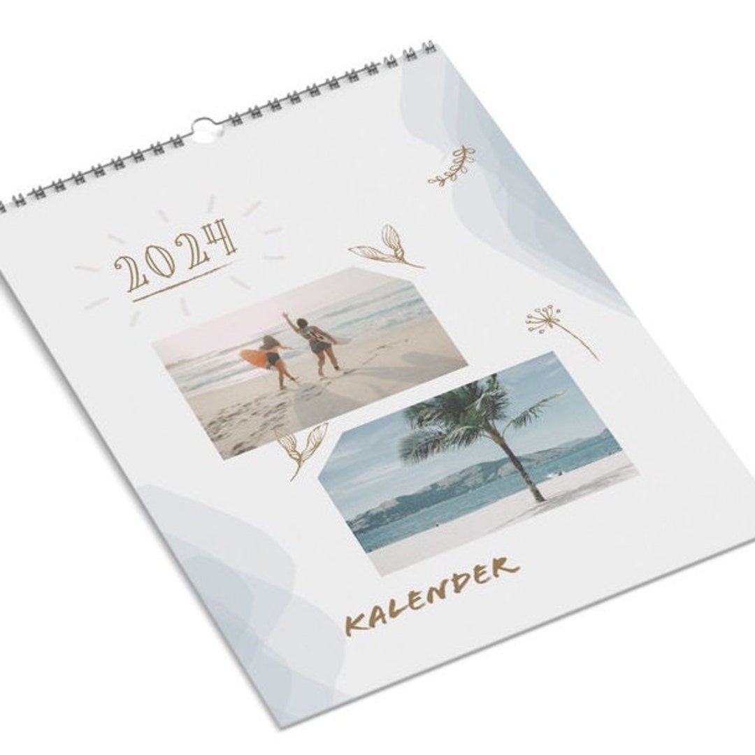 Personalized Photo Calendar 2024, Design Your Own 2024 Calendar ...