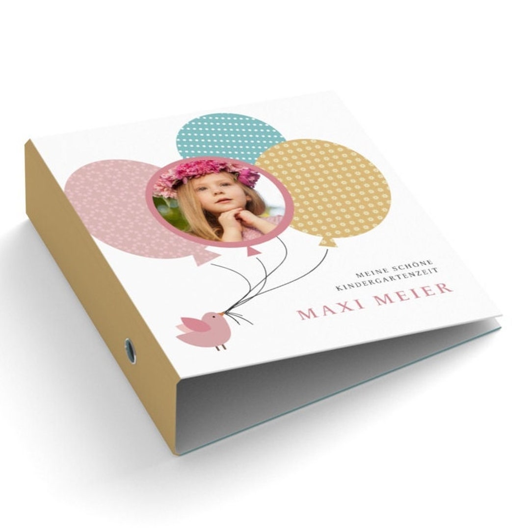 Personalized Kindergarten Folder, DIN A4 Nursery Folder Design, Daycare ...