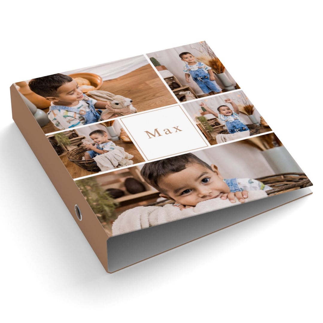 Ringordner DIN A4 mit Foto | A4 Ordner mit Name | gestalteter ...