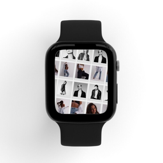 Smartwatch Wallpaper Design photo Collage ONLINE - Etsy