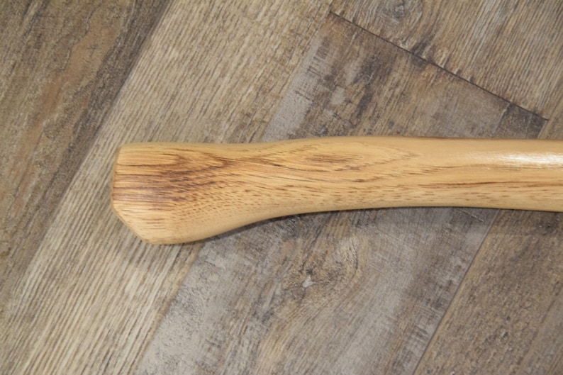 Hickory 24" Single Bit AXE HANDLE ~ Fire Finished & Lacquered - Etsy