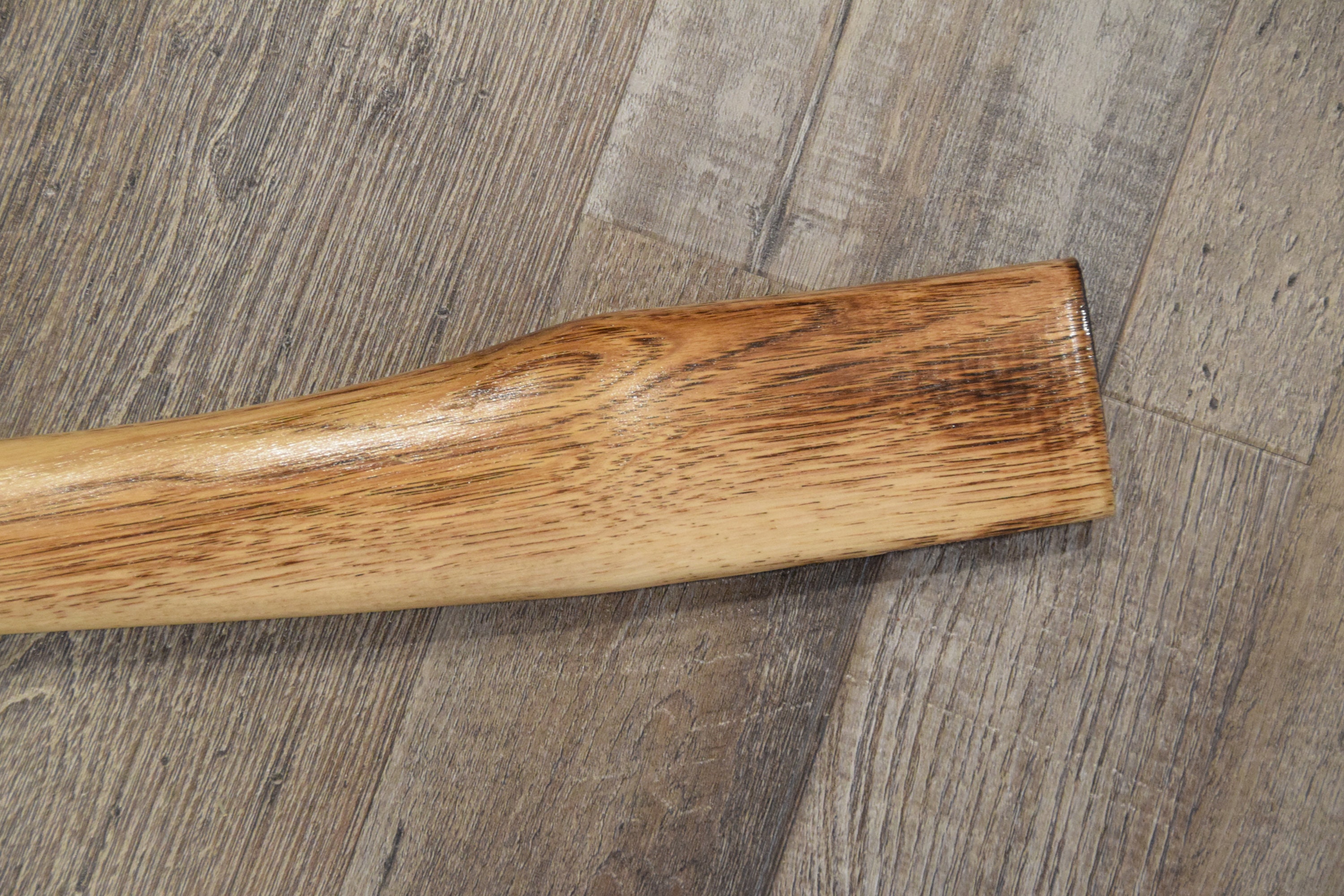 Hickory 24" Single Bit AXE HANDLE ~ Fire Finished & Lacquered - Etsy