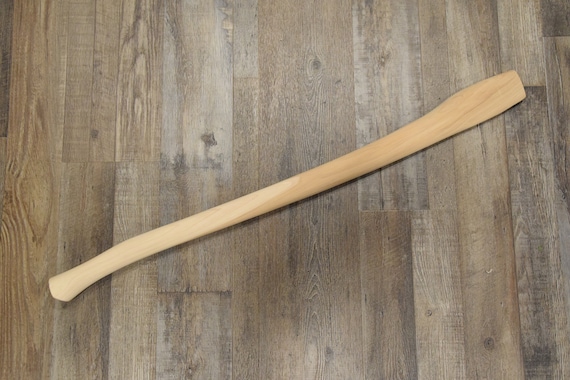Hickory 36 Single Bit Bent HD Axe Handle UNFINISHED - Etsy