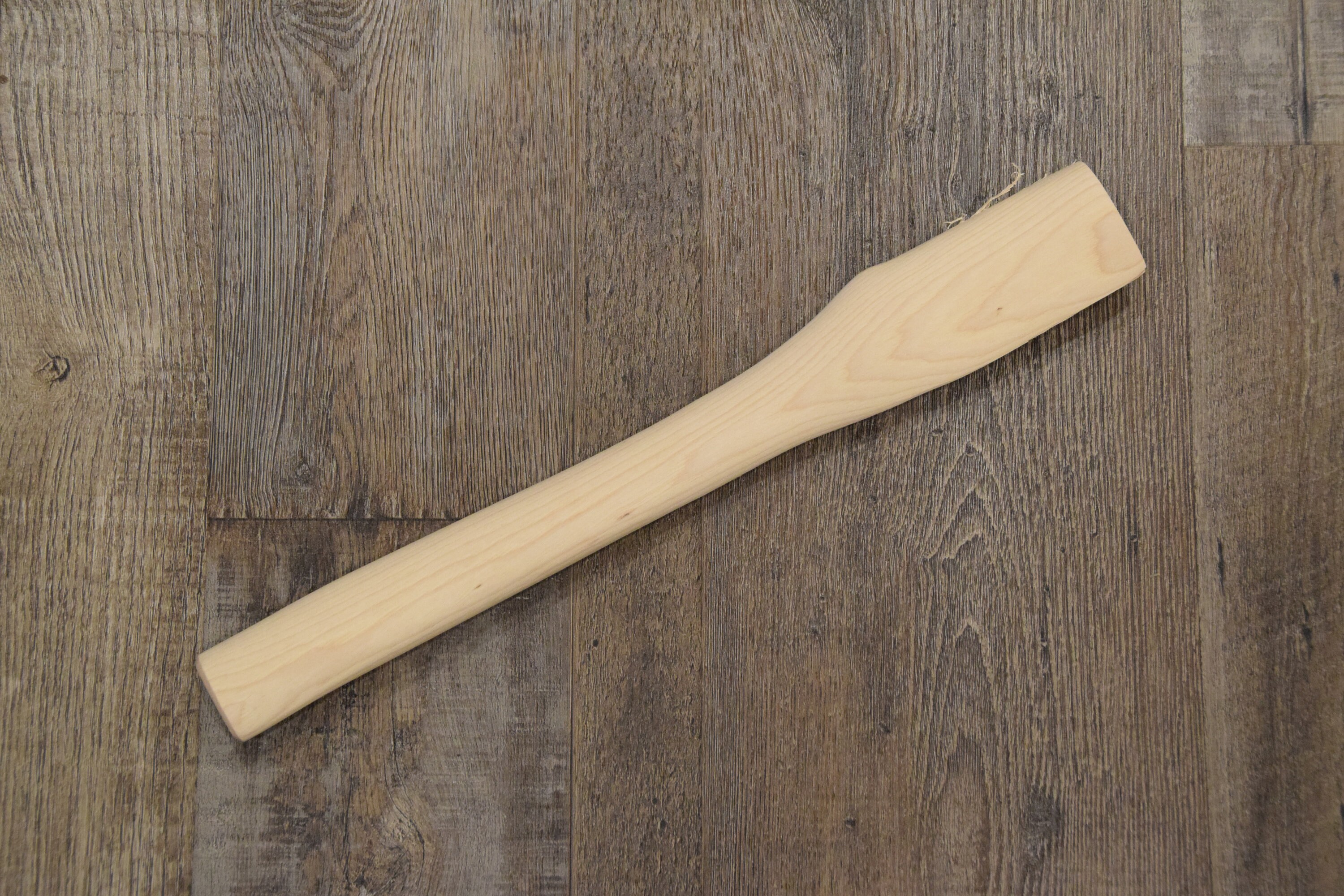 Hickory 14.5" Offset Broad Axe HATCHET HANDLE ~ Unfinished ~ Right ...