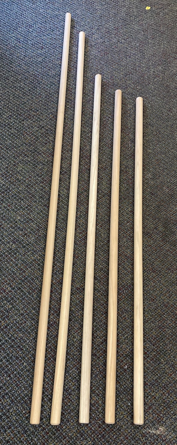 Hickory 1-1/8 BO or JO Staff Stick 48 50 - Etsy