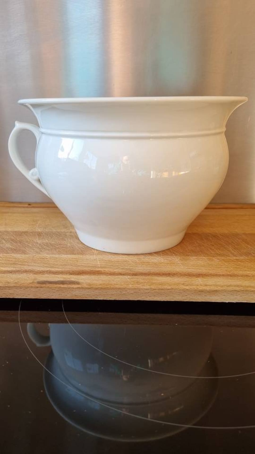 Old White 19th Century Ceramic Chamber Pot for Wedding - Etsy