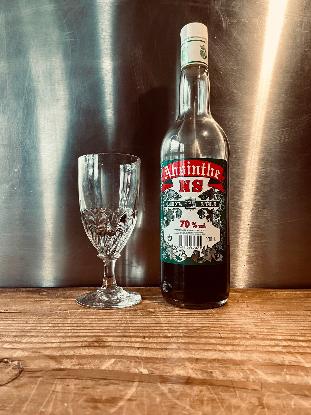 Ricard Anisette Antique French Bistro Absinthe Glass / Mouth Blown and ...