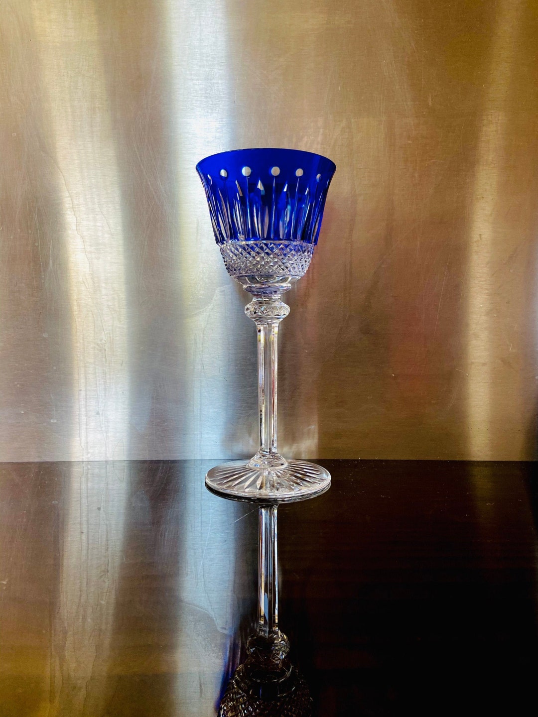 1 Roemer TOMMY SAINT LOUIS Glass in Dark Blue Color. A Timeless One ...