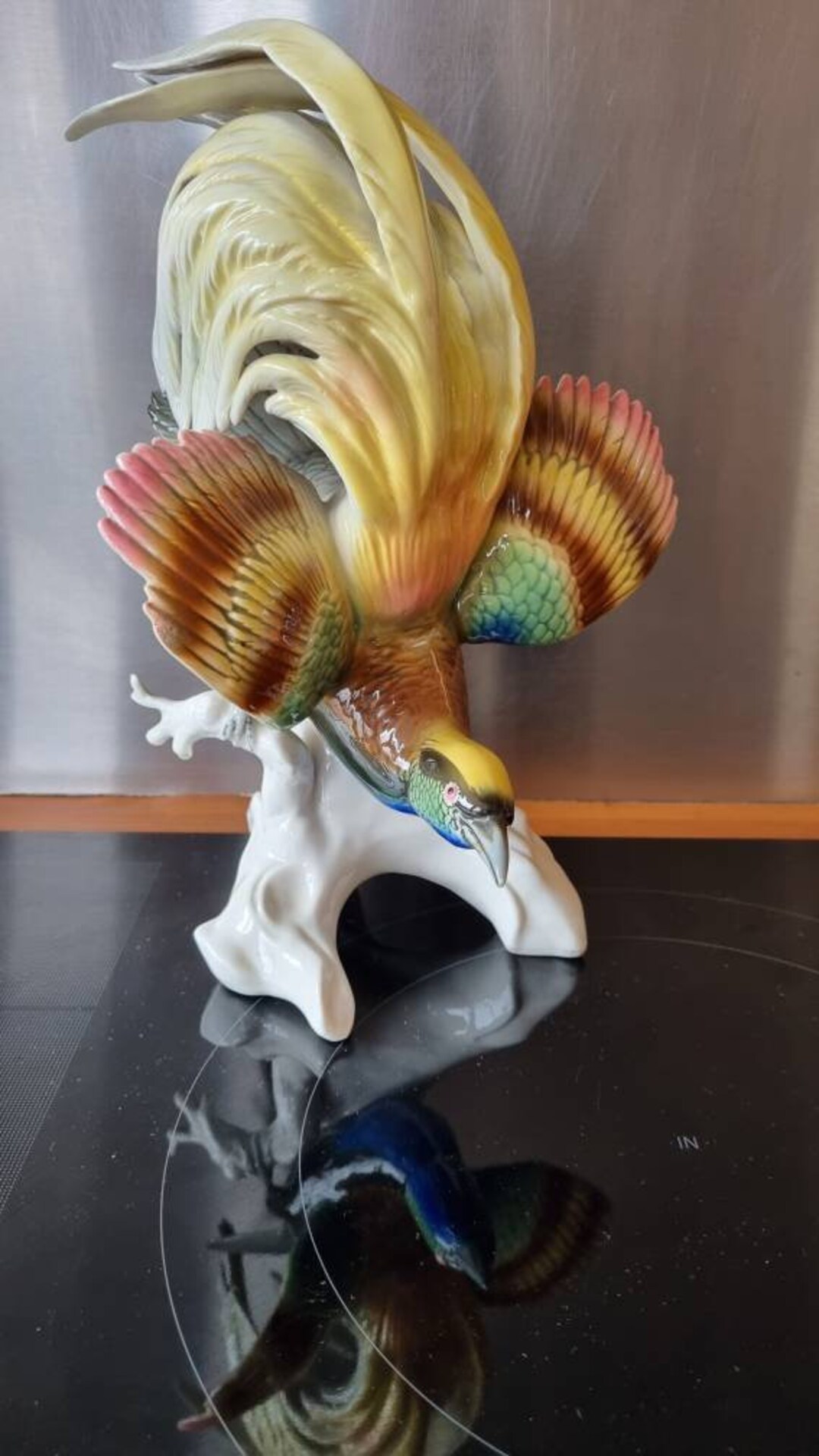 Saxon Porcelain Bird of Paradise Karl Ens - Etsy