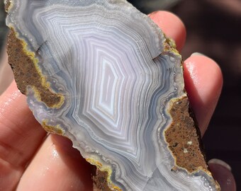 Prairie Agate Lapidary Slab Natural Stone Not Polished for Cabbing - Etsy