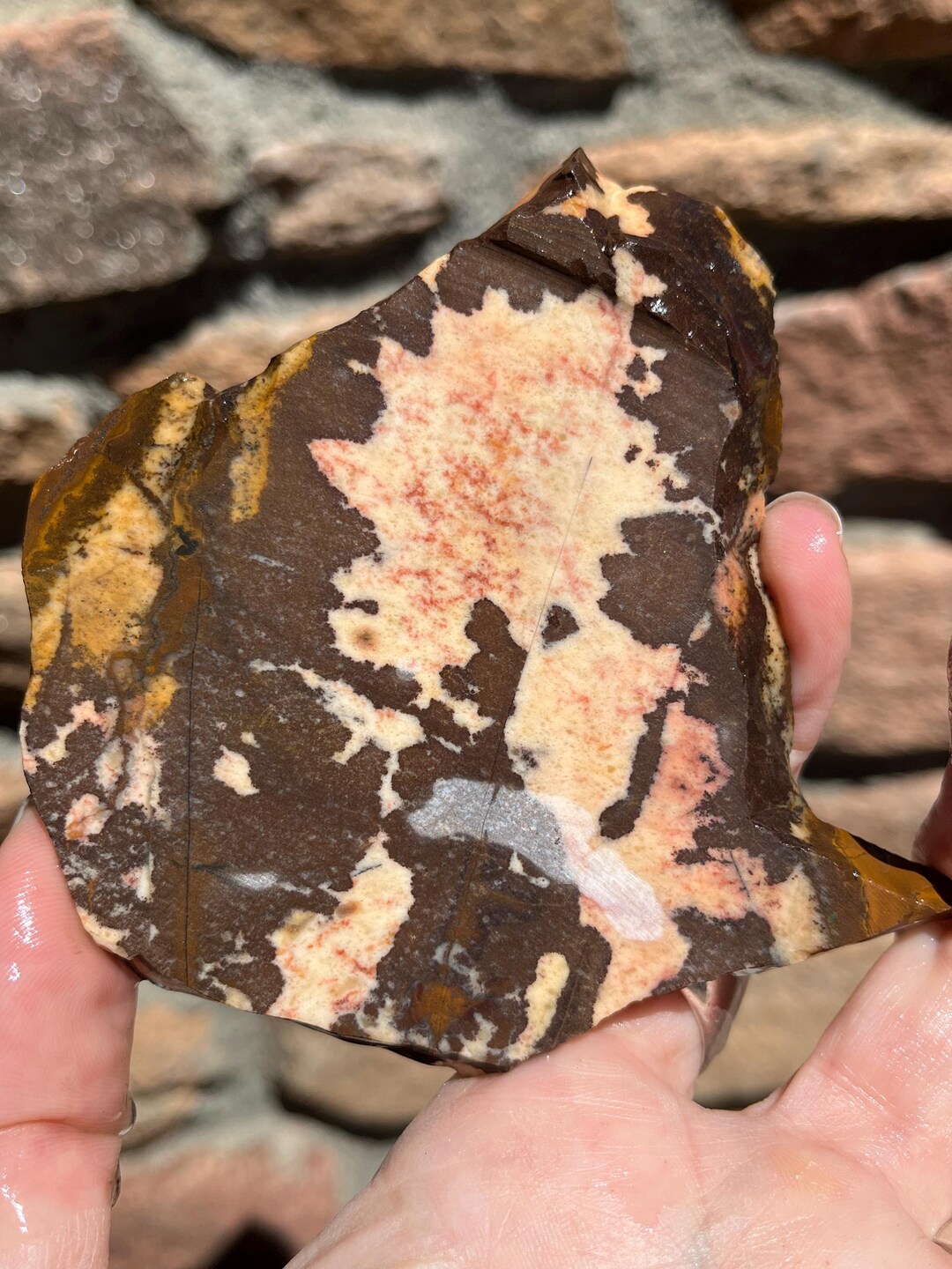 Andromeda Jasper Lapidary Slab Supplies Stone - Etsy