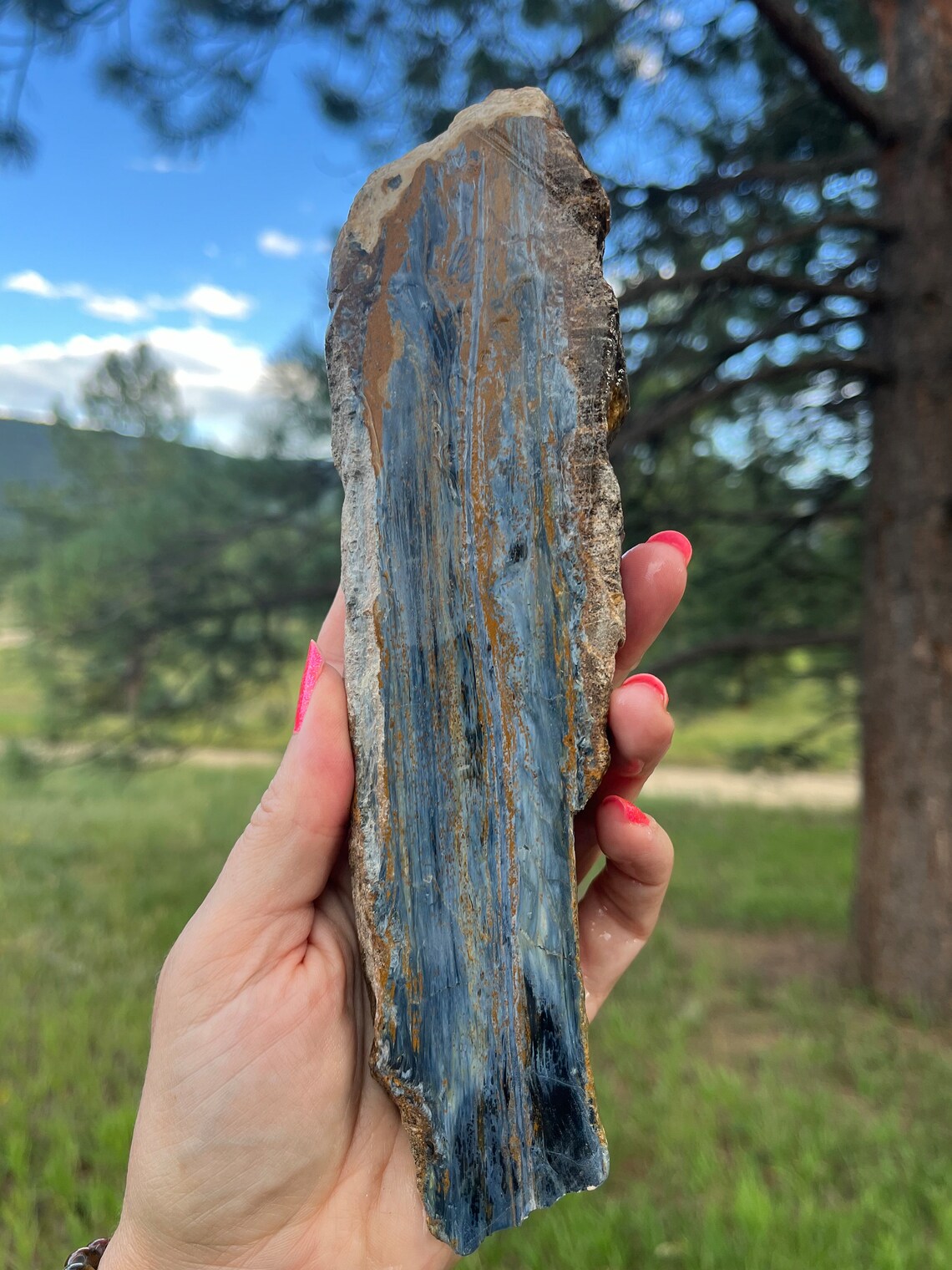 Blue Pietersite Rough Lapidary Supplies Natural Stone for Cabbing - Etsy