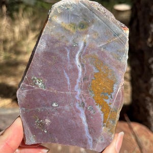 River Jasper Lapidary Slab Natural Stone Not Polished for Cabbing - Etsy