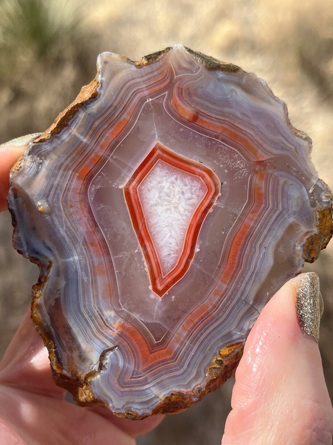 Vintage Island Agate Lapidary Slab Stone Not Polished for Cabbing - Etsy