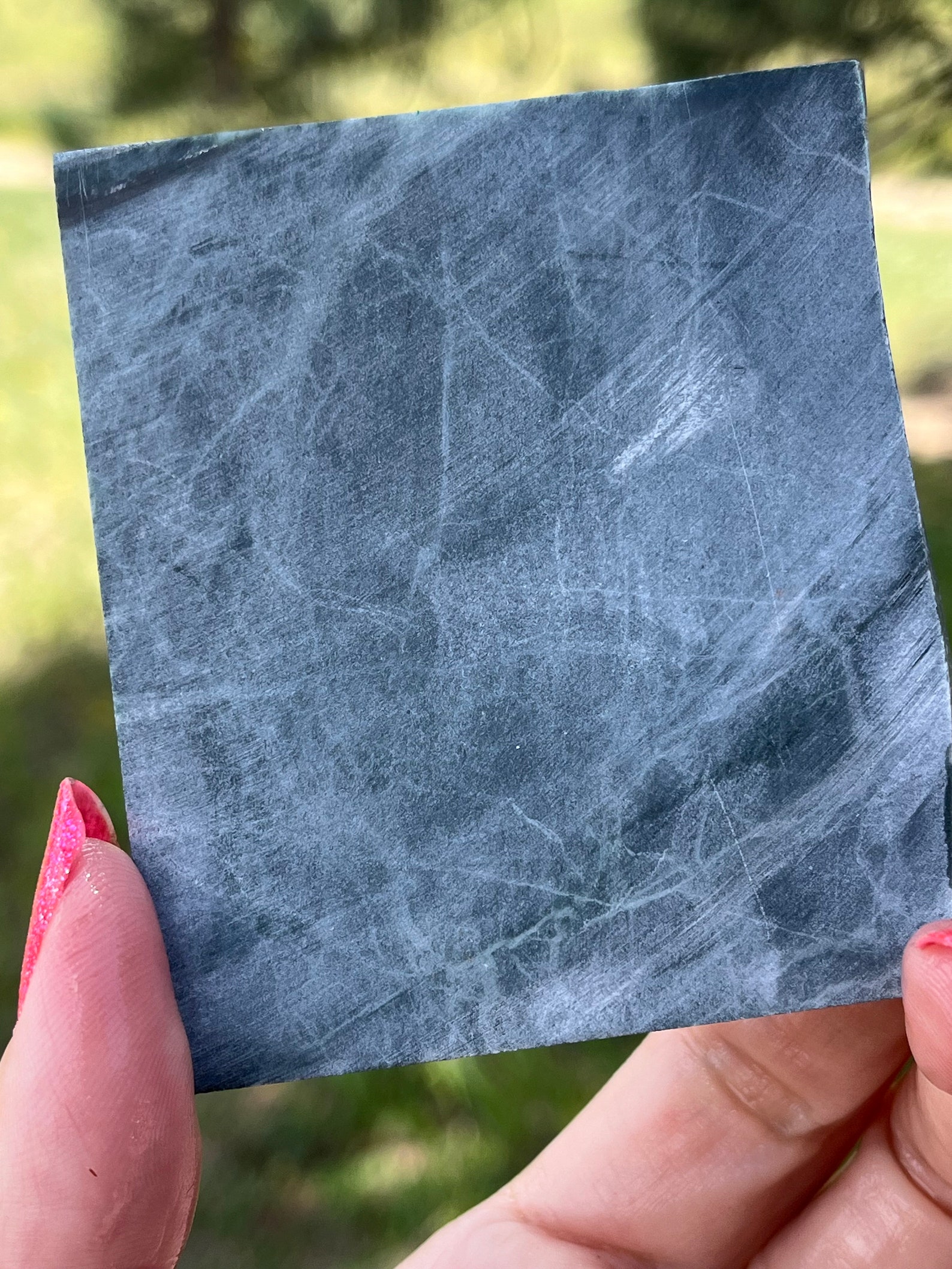 Jade Lapidary Slab Natural Stone Not Polished for Cabbing - Etsy