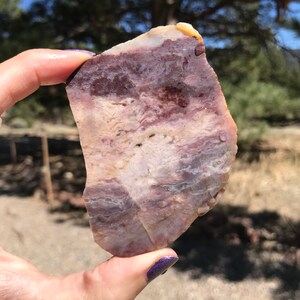 Prairie Agate Lapidary Slab Natural Stone Not Polished for Cabbing - Etsy
