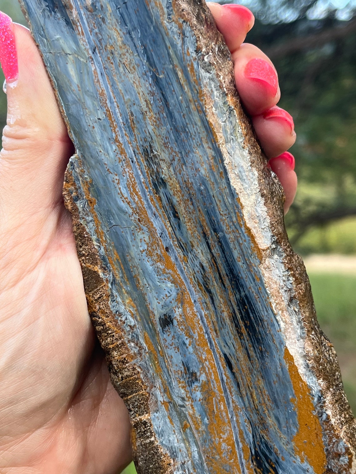 Blue Pietersite Rough Lapidary Supplies Natural Stone for Cabbing - Etsy