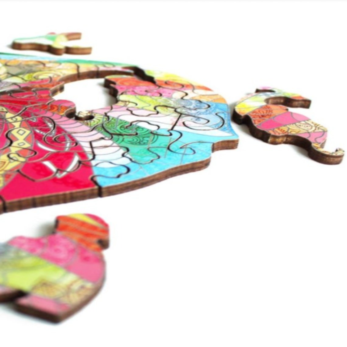 Puzzle di legno puzzle / puzzle puzzle / laser taglio puzzle | Etsy