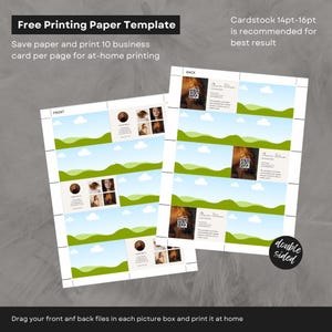 Business Card Template, Qr Code, Instagram Style, Editable Design ...