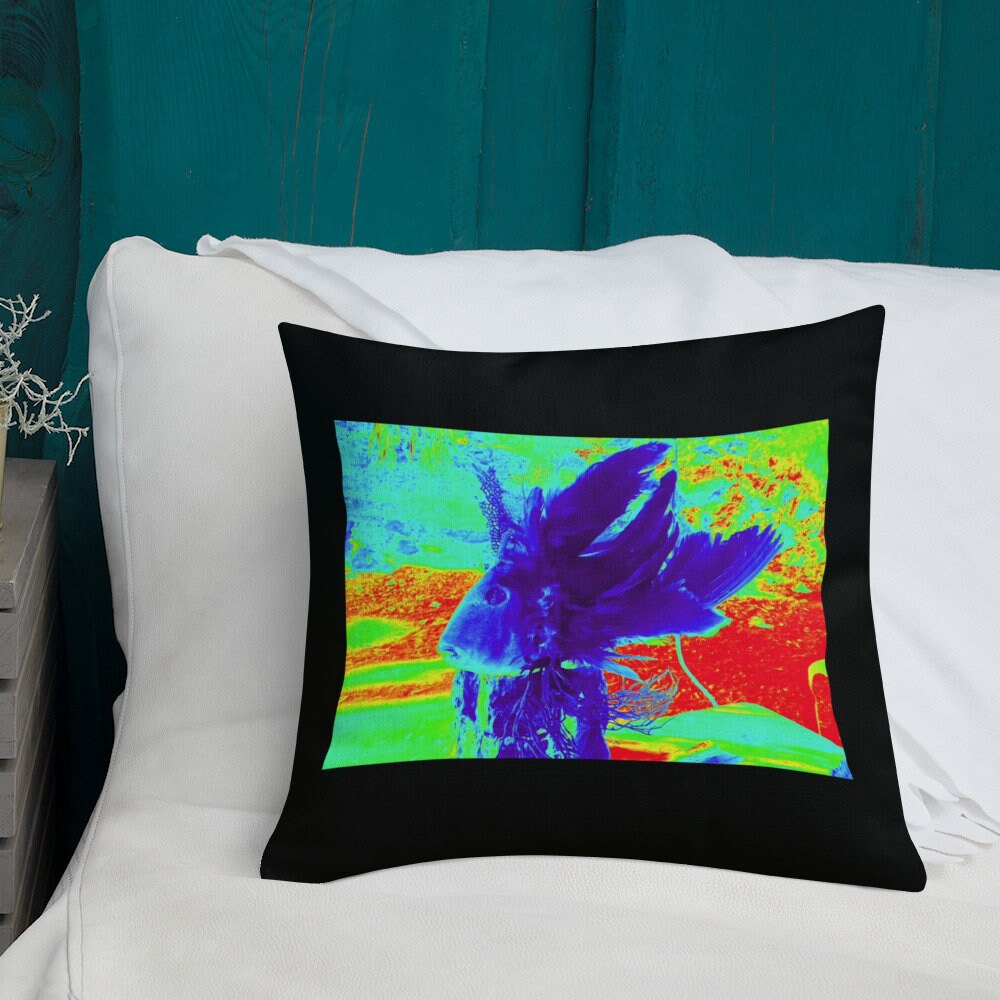 Pillow Winged Cochito Fish Art Limited Edition Premium Pillow - Etsy UK