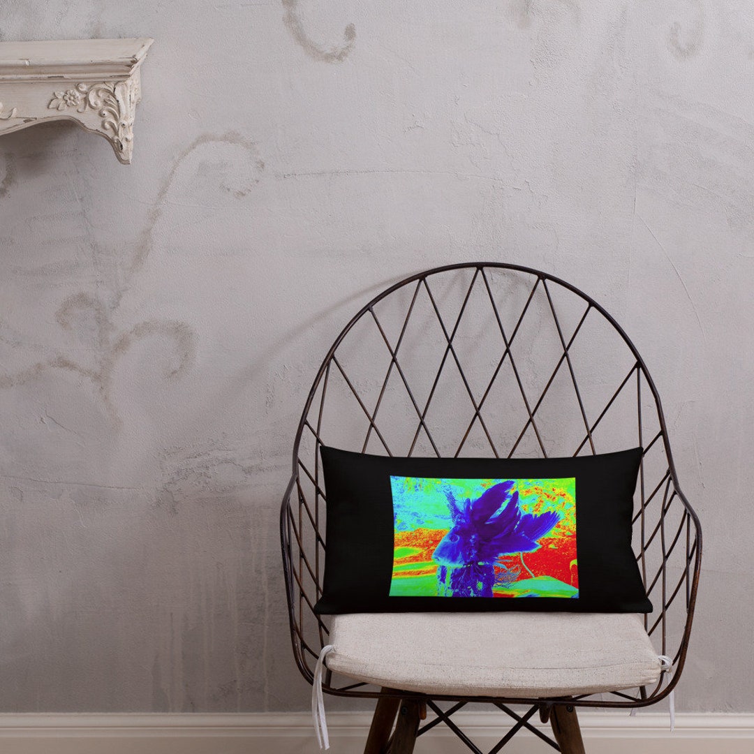 Pillow Winged Cochito Fish Art Limited Edition Premium Pillow - Etsy UK