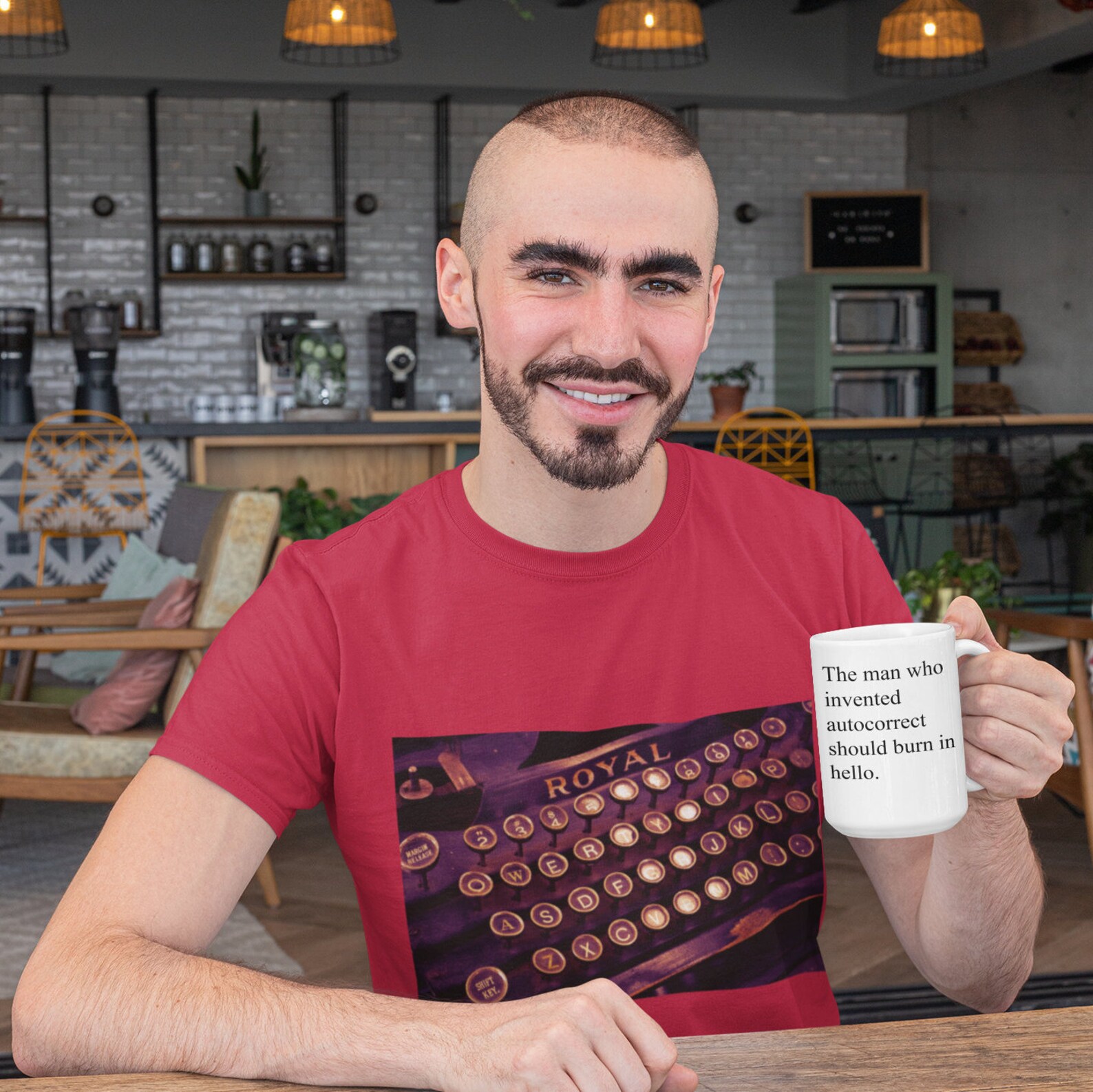 Man Who Invented Autocorrect Should Burn in Hello Mug: Funny Spelling ...