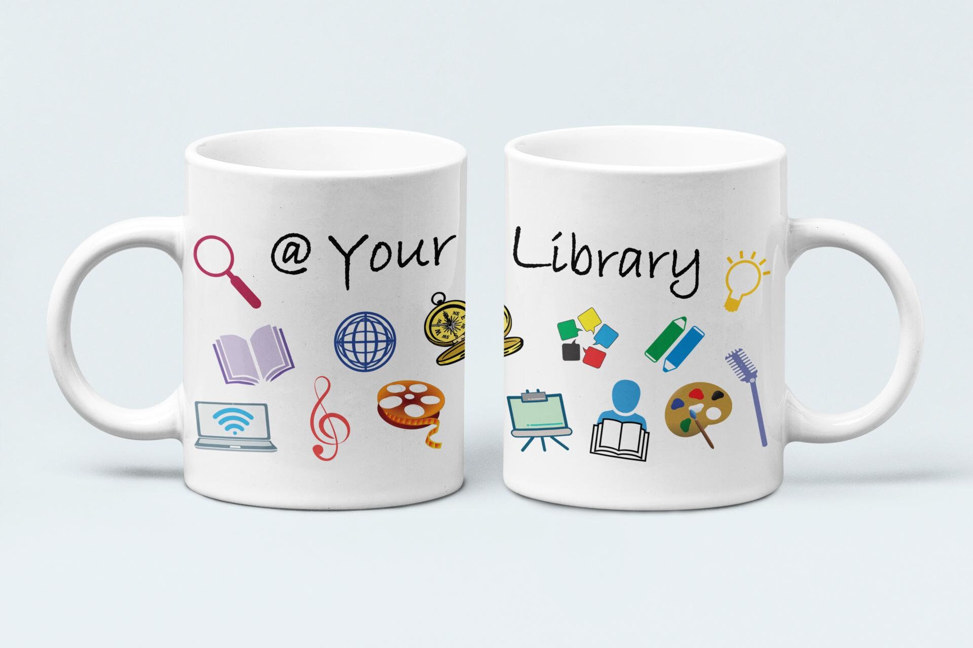At Your Library Mug: Celebrate Libraries and Their Many - Etsy UK