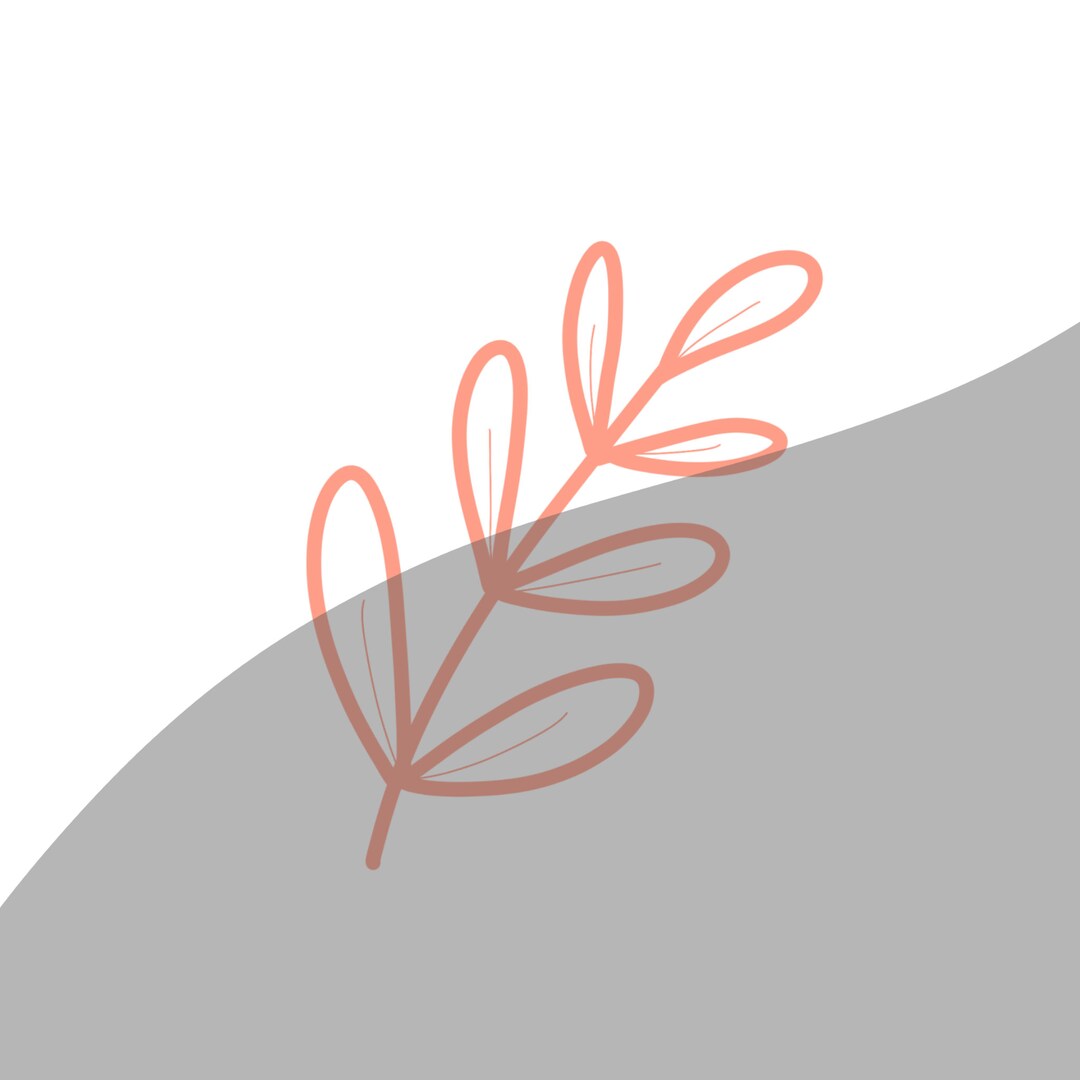 Single Leaf Stamp - DIGITAL DOWNLOAD - Etsy