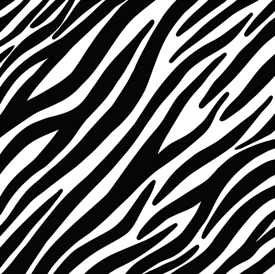 Zebra Print Quarter Window Decal - Etsy