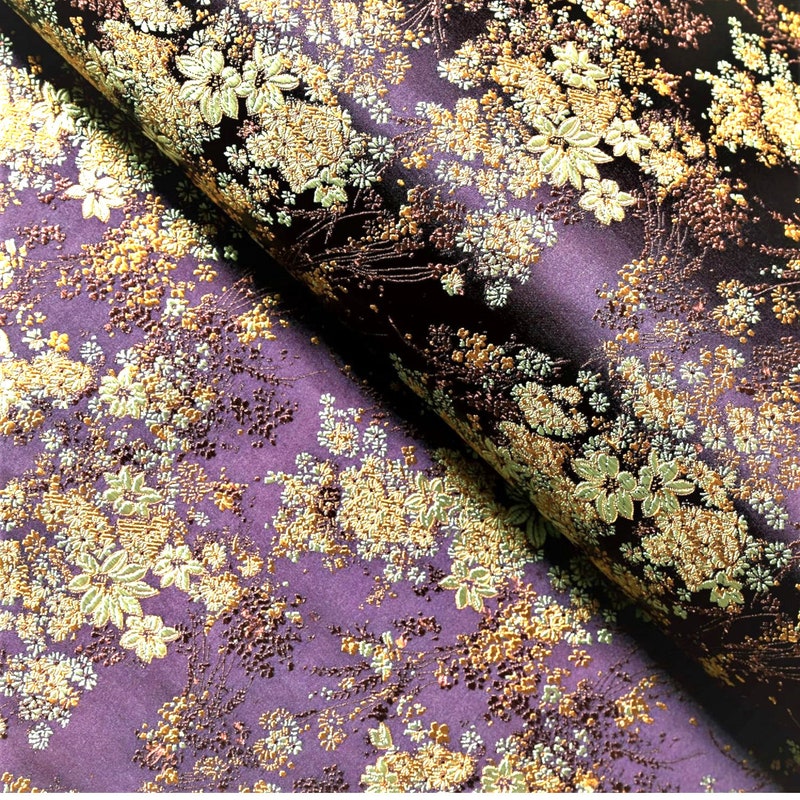 Japan Fabric Gold Brocade - Etsy