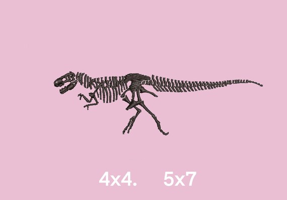 T-rex-embroidery Design Pattern Design for Embroidery - Etsy