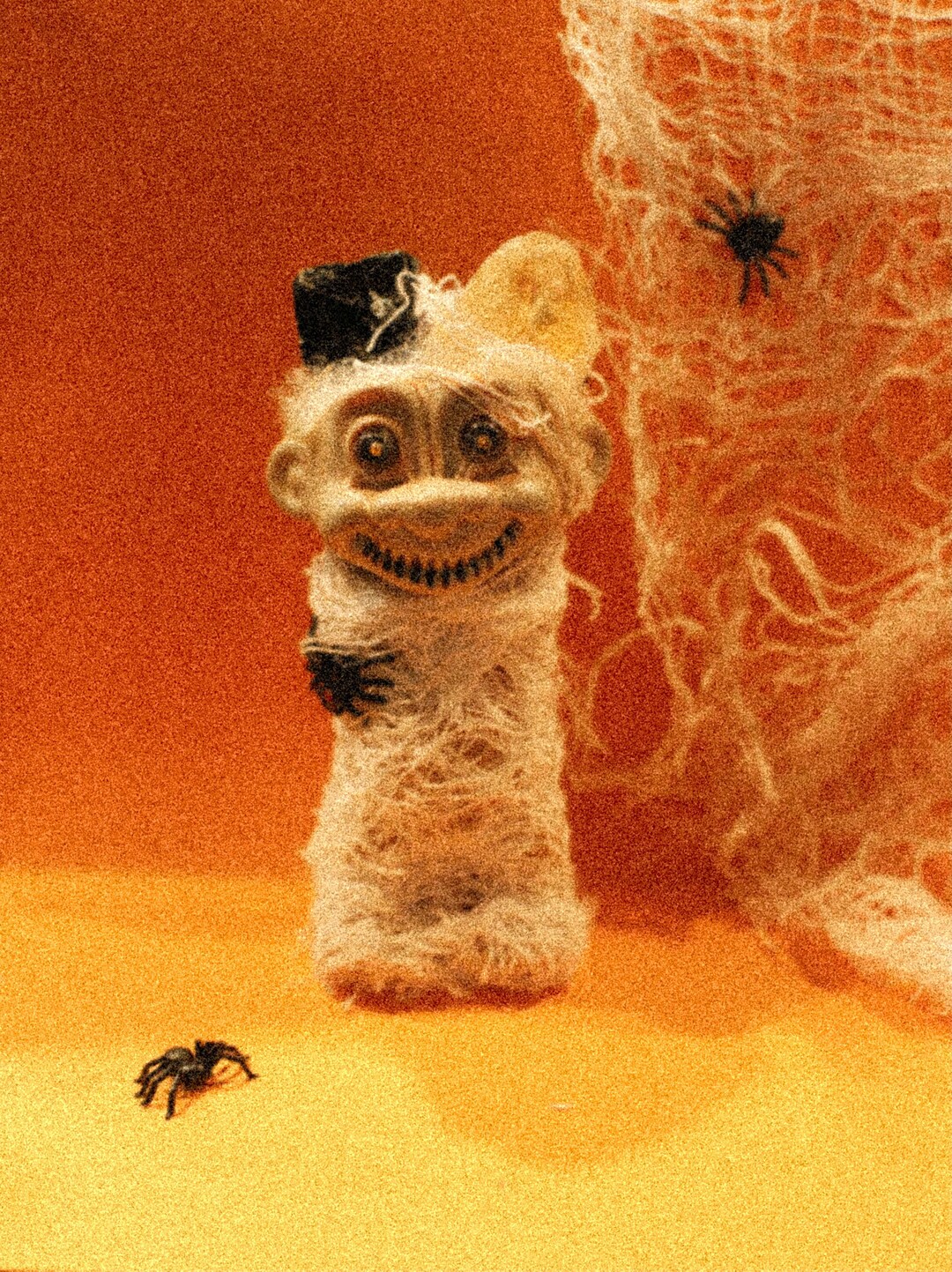 Mummy Halloween Crystal Troll, Obsidian + Citrine Troll Doll ...